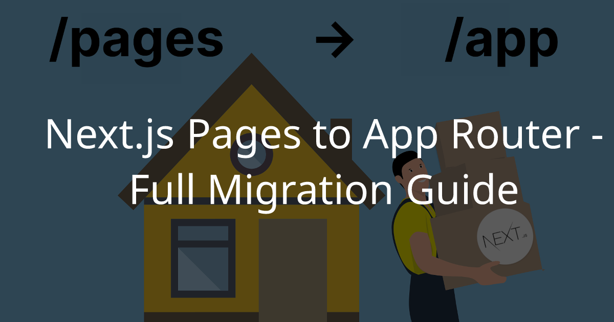 Next.js Pages to App Router - Full Migration Guide - Blog - codinginflow.com